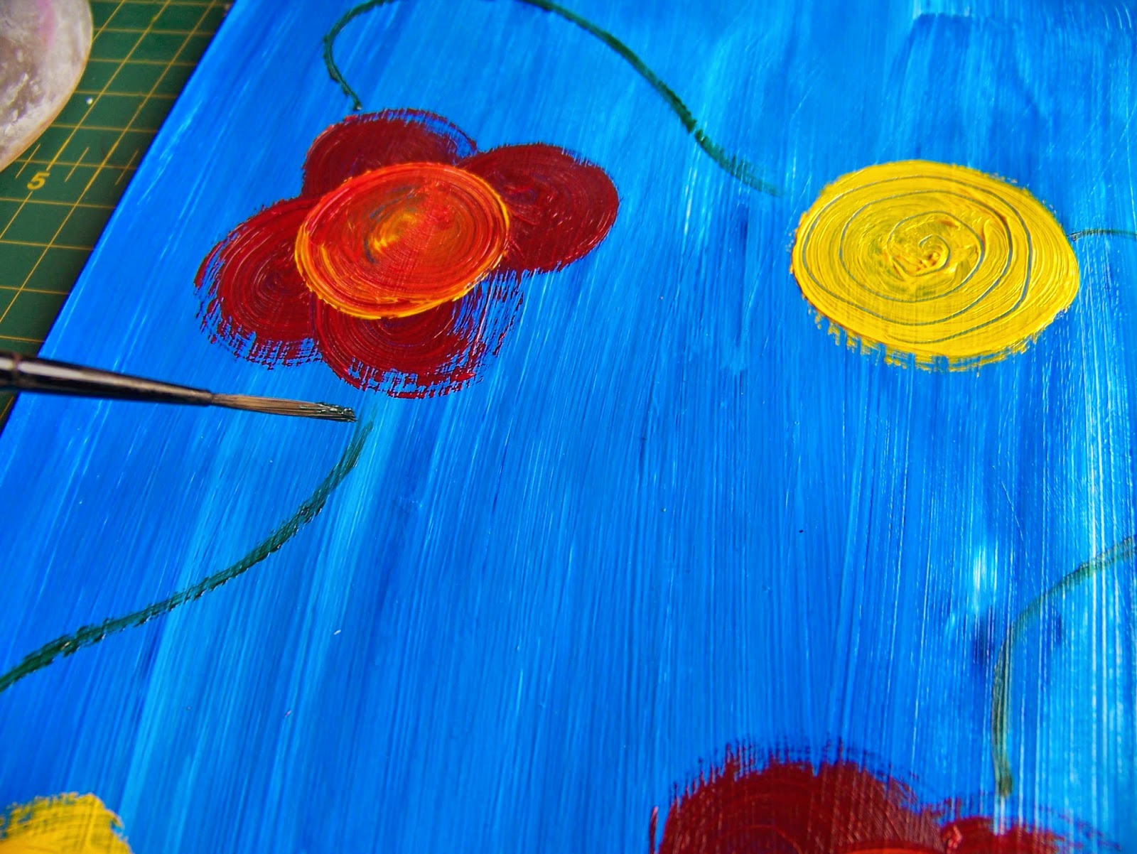 A Pretty Talent Blog: Painting with Oils on Paper