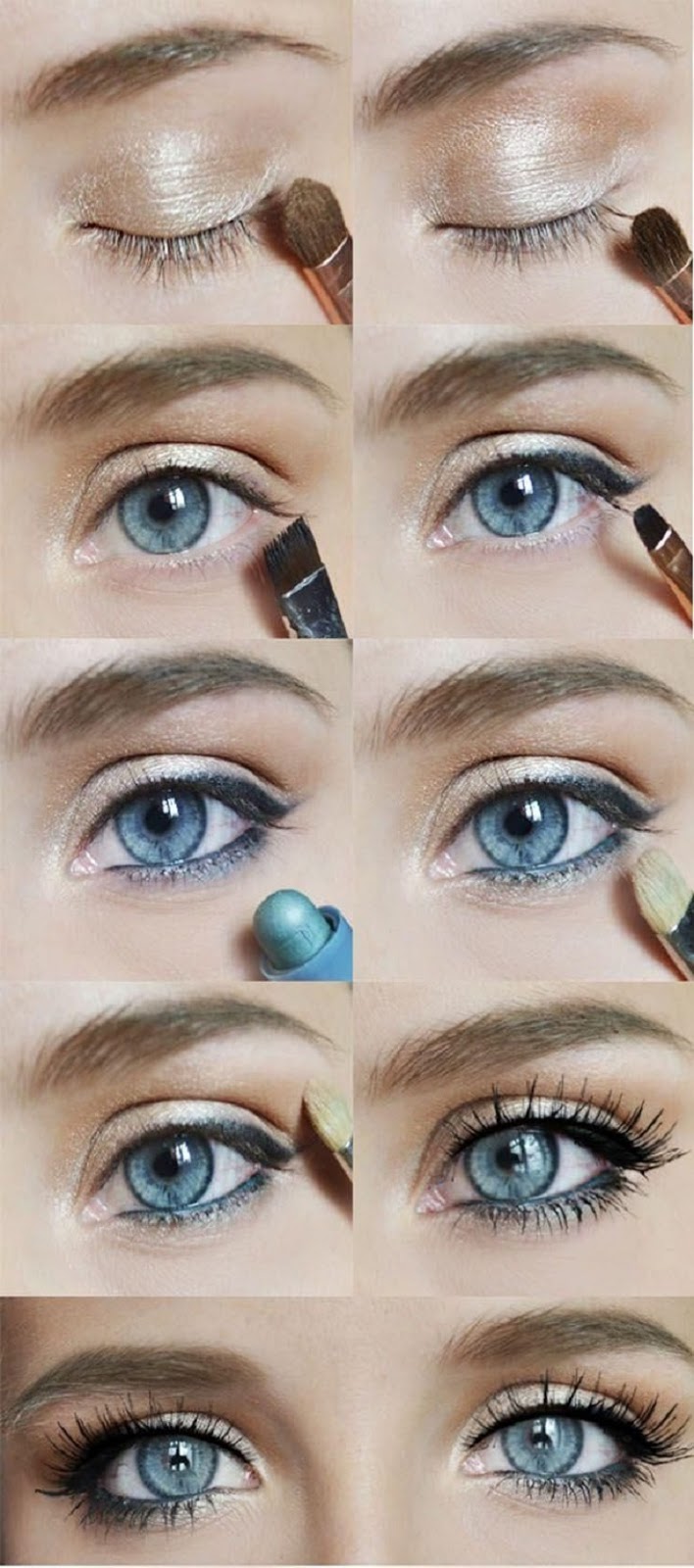 No Solo DIY: 5 Tutoriales Maquillaje Ojos de Día