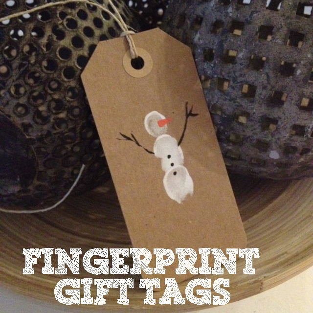 Sewing Barefoot Fingerprint Gift Tags Sewing Barefoot Fingerprint Gift Tags