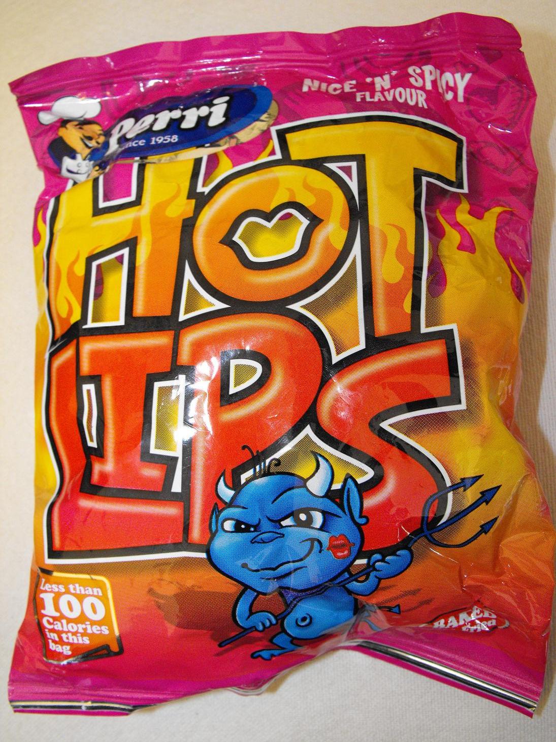 Hot Chicks Eatin' Spicy Chips: Snack #211- Perri Hot Lips Nice ‘N ...