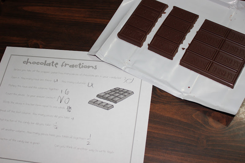 Learning With My Boys: Milk Chocolate Day