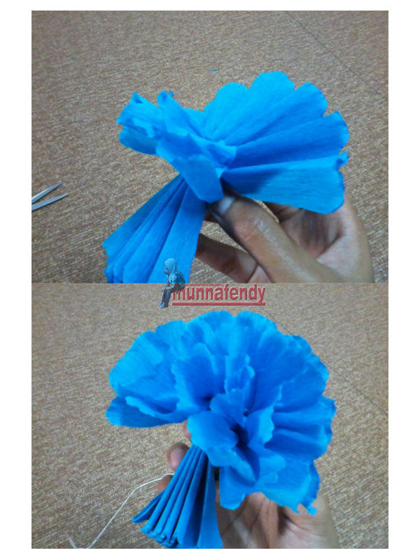 Akasia Mummy: Cara Buat Bunga Tisu Crepe