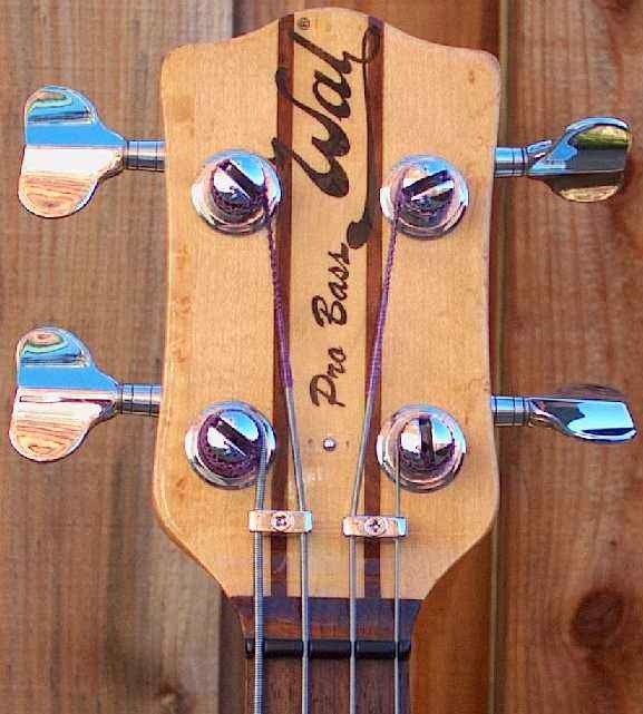 A History Of Wal Basses Wal Pro Series Basses Article From The Guitar Magazine Early 2000s