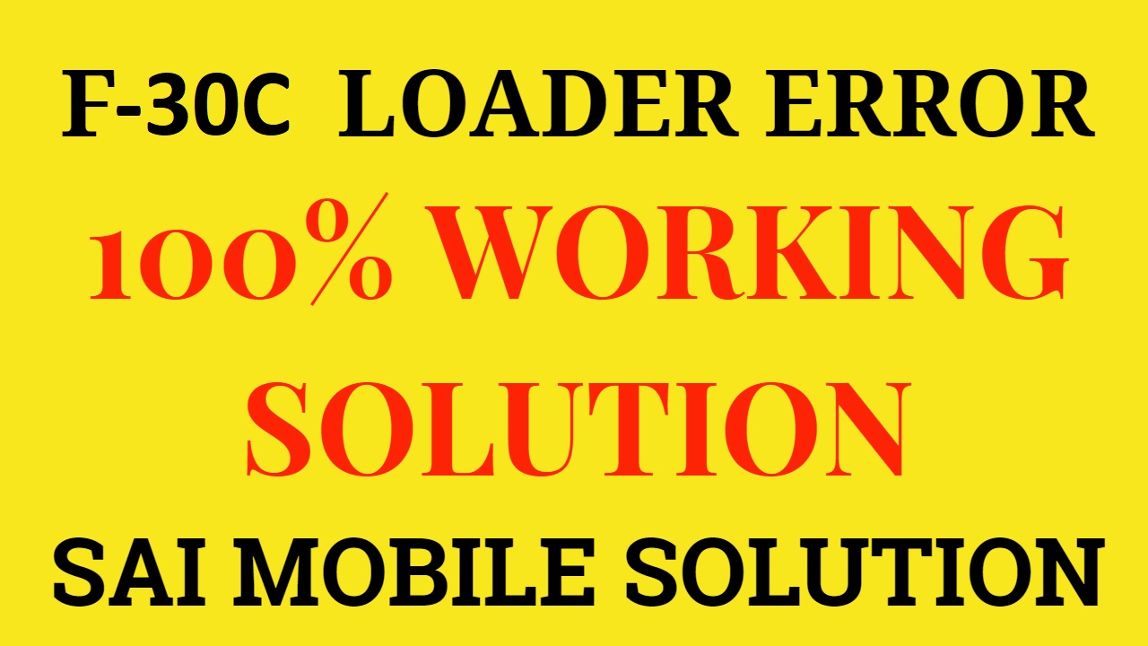 JIO F30C 2020 FILE - Sai Mobile Solution