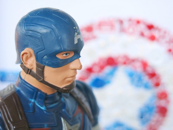 Doodlebug Design Inc Blog: Kids Craft Challenge: Captain America Framed ...