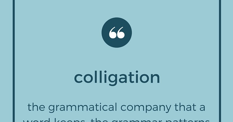 Teaching Nearly Vocabulary: Colligation | BlogMe