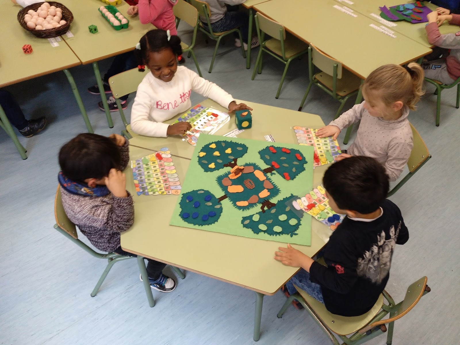 Las aventuras de los pelayines : PROYECTO JUGAMOS: CESTA DE FRUTAS