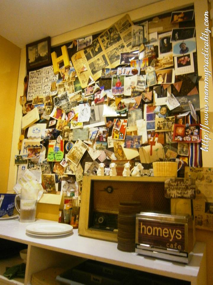MommyPracticality: Homeys Cafe Makati, Feel At Home