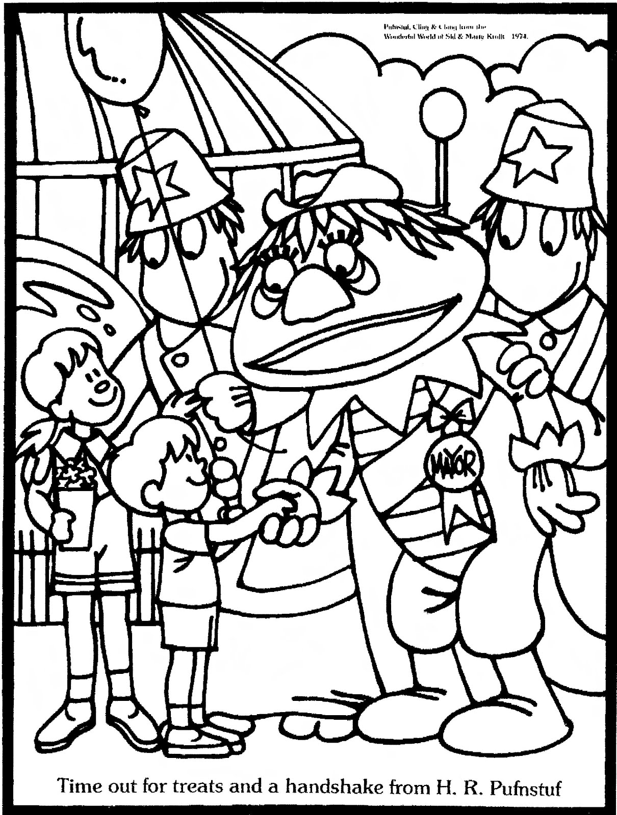 Mostly Paper Dolls: Do You Remember H. R. PUFNSTUF?