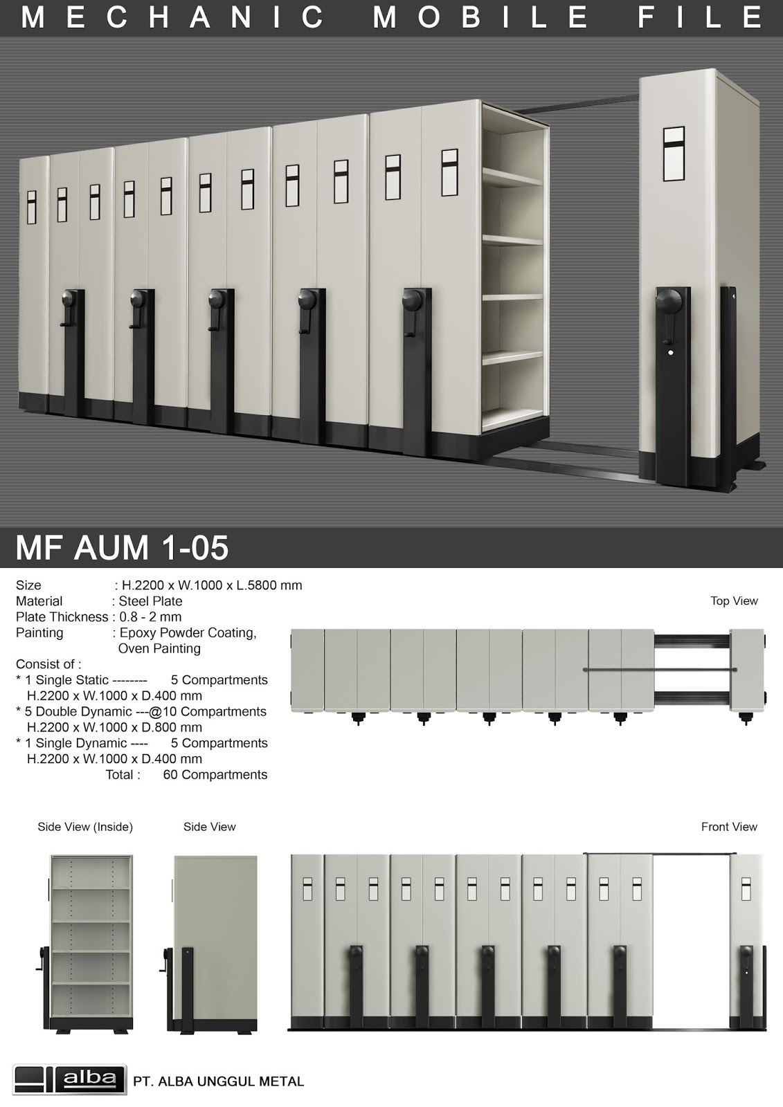 Mobile File Mekanik Alba MF AUM 1-05 | Mobile File Magelang