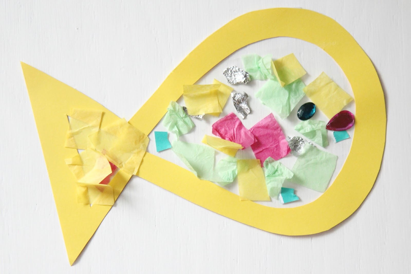 Toddler Approved!: Sticky Fish Craft for Toddlers