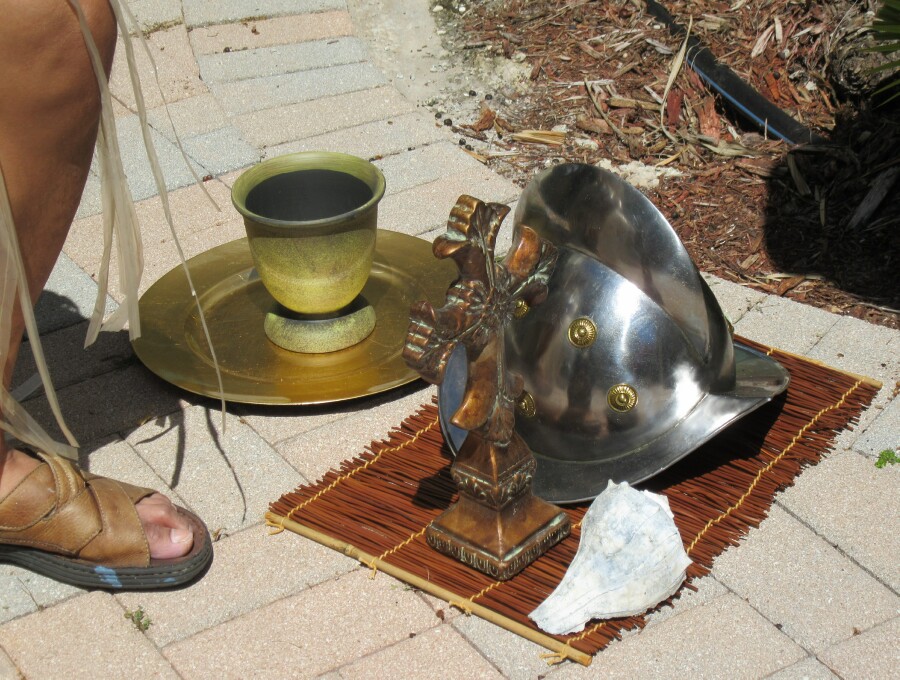 Bird's Yellow House: The Calusa Village