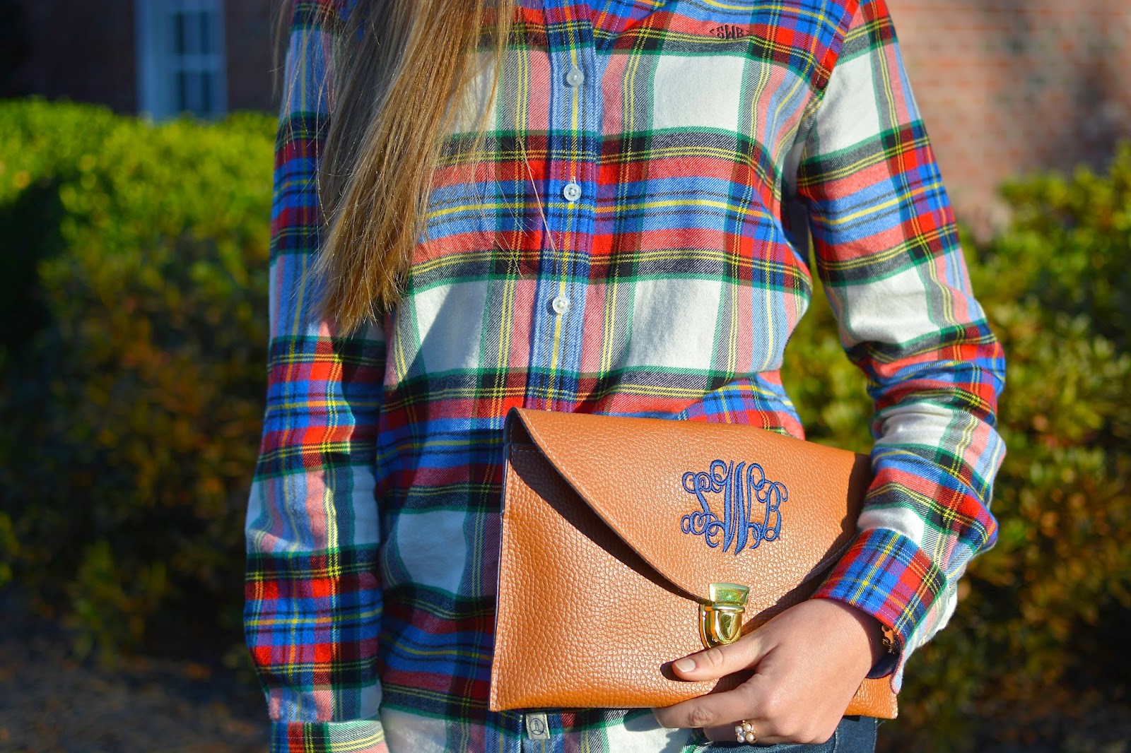 clad in plaid | Poised and Preppy: clad in plaid