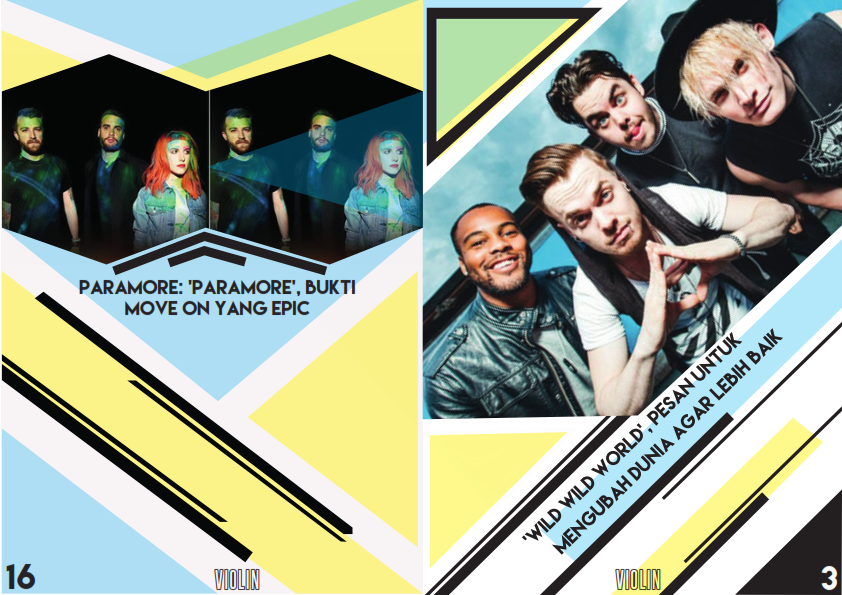 My Portofolio : Contoh Mini Magazine dengan menggunakan Adobe ...