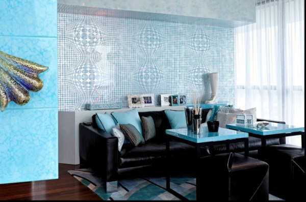 Salas color azul - Colores en Casa