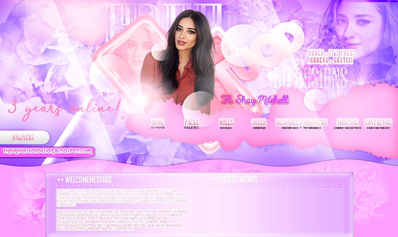 + The Universe Of Design || Free HQ Designs - Diseños HQ gratis