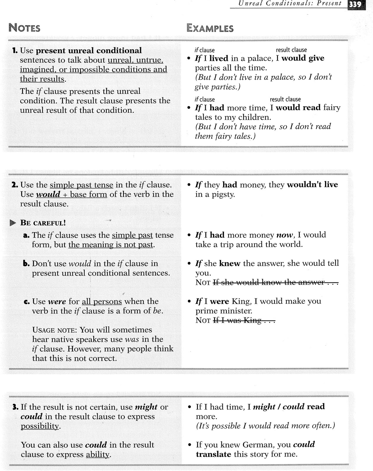englishpoli11: Summary on Conditionals