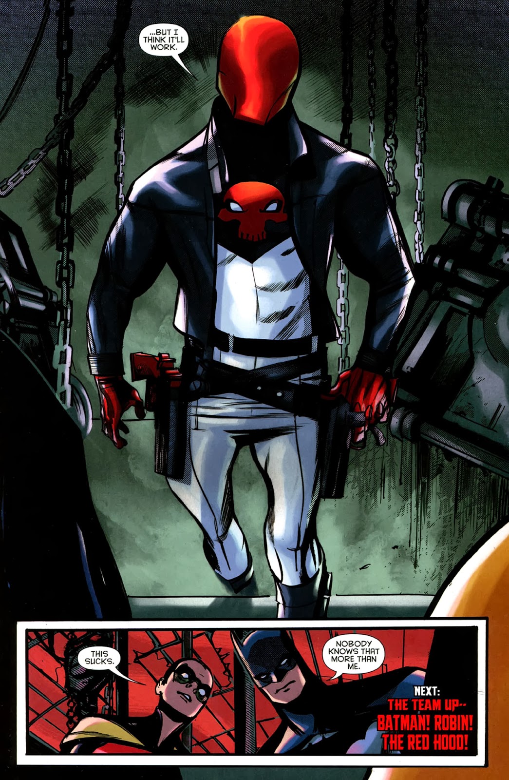 Batman, Robin, and The Red Hood Join Forces - Chase March - Official Site