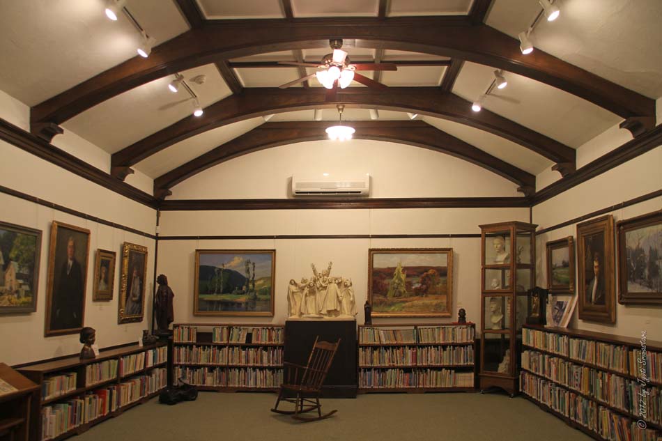 Public Art in Chicago: UIUC: Krannert Art Museum [ Blind - by Lorado Taft]