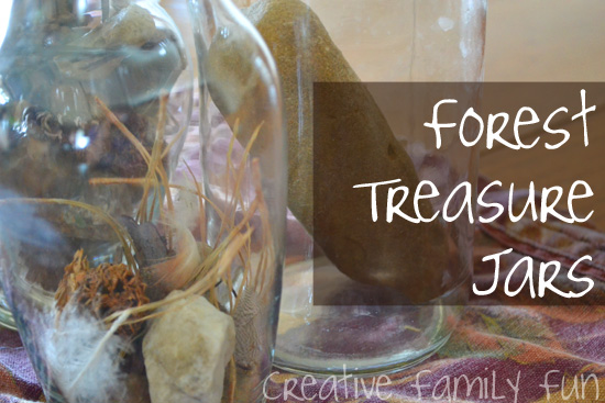 Explore Nature: Forest Treasure Jars - Creative Family Fun
