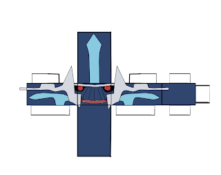 MangaPapercraft: dialga(pokemon)