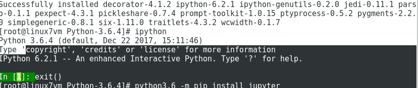 Nandoo's Blog: Installing Python 3.6.4. , iPython and Jupyter on RHEL 7