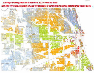 Mapping For Justice: New Maps showing Racial Distribution in Chicago