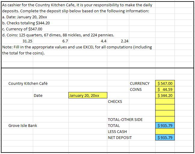 STATIONARY ORDER REPORT: SAMPLE DEPOSIT SLIPS