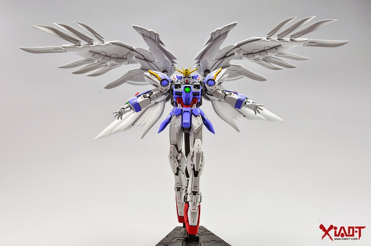 GUNDAM GUY: RG 1/144 Wing Gundam Zero Custom EW - Painted Build