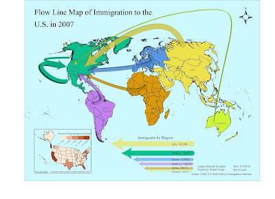 Priscilla Woodrow: Flow Line Mapping