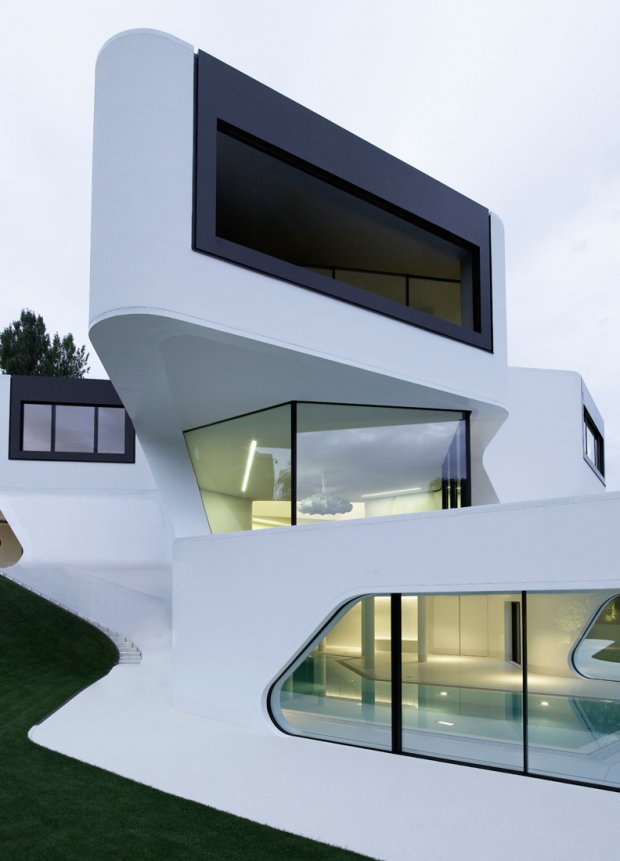 COOL FUTURISTIC HOUSE DESIGN CONCEPT - BEST FUTURISTIC ARCHITECTURE