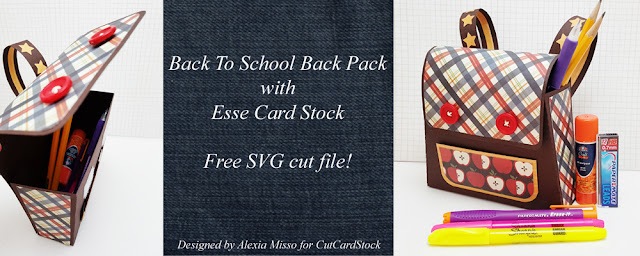 3D Paper Back Pack | Picture Life