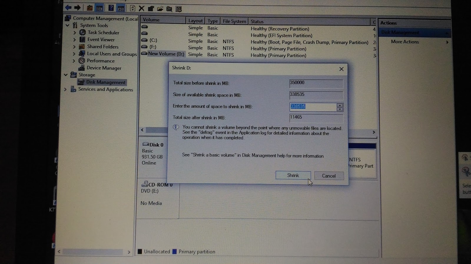 How to partition hard disk without formatting in windows - Tech Updates