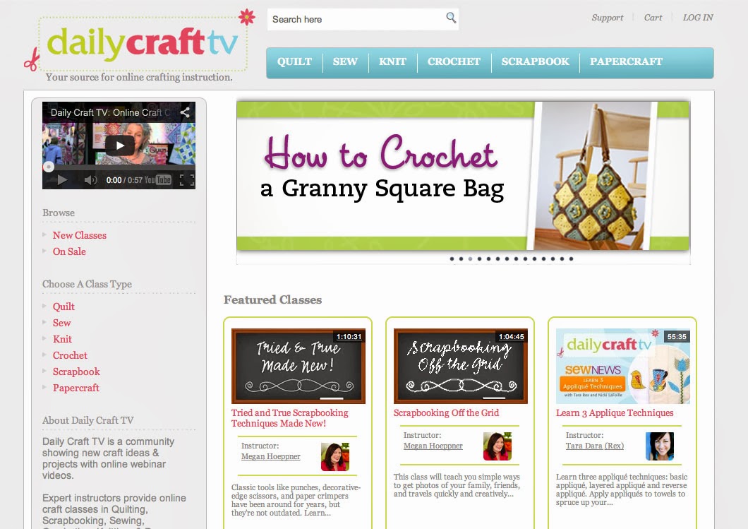 Daily Craft TV: Online Video Tutorials for Crafters - Repeat Crafter Me