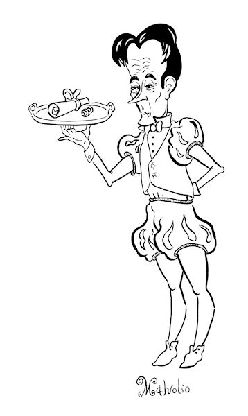 The Ink Puddle Art Blog: Twelfth Night (Malvolio)