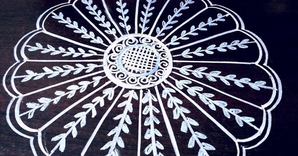 TELUGU WEB WORLD: SEVEN PLUS IMAGES OF DESI RANGOLI FLORAL PATTERNS FOR ...