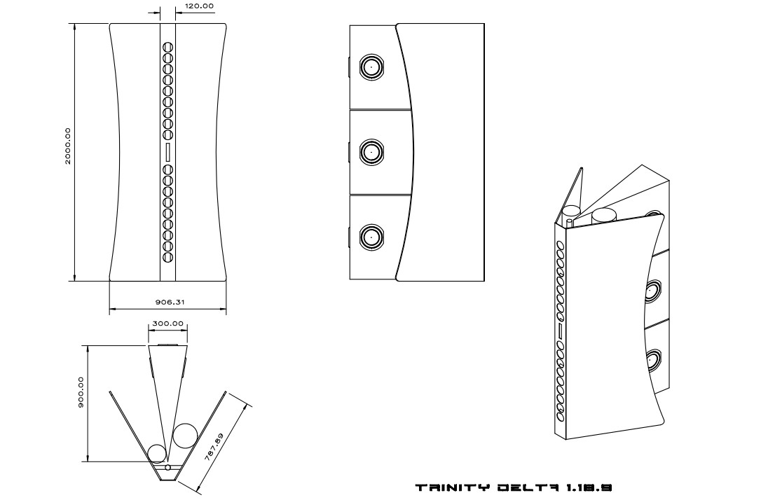 Trinity Delta line array speakers update – Ultimate High-Fidelity