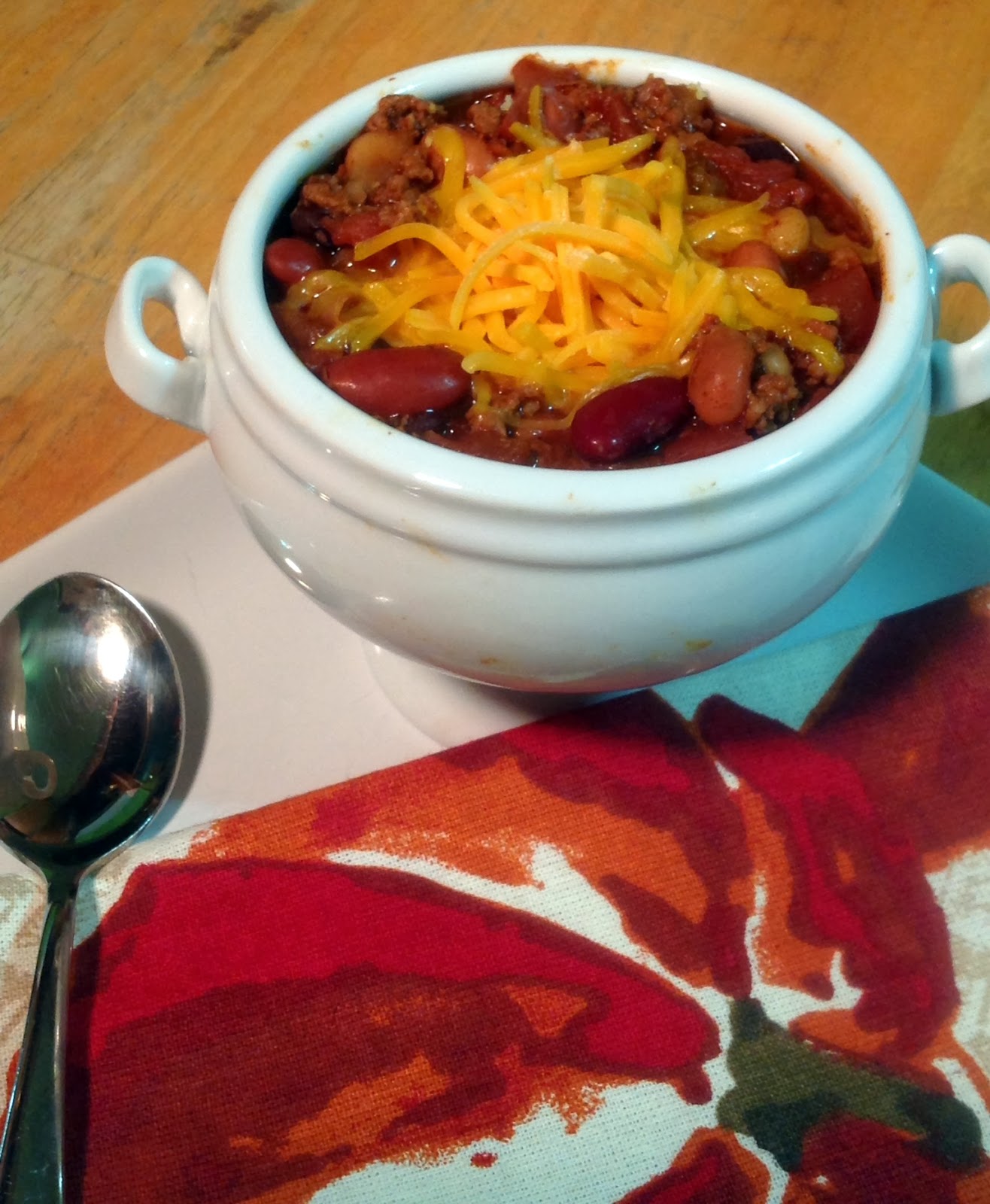 A Couple in the Kitchen: "Chili con Caffé" for Secret Recipe Club