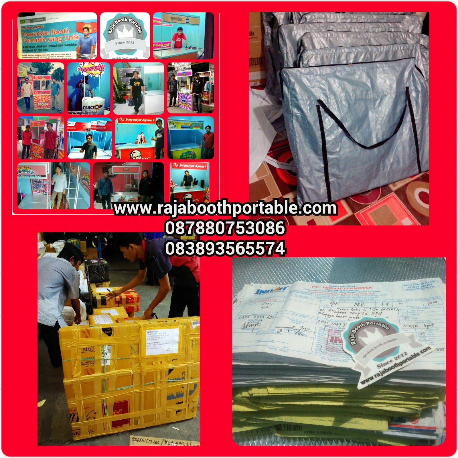 BOOTH FRANCHISE | Raja booth portable