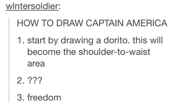 Oh So Geeky: Favorite Captain America Tumblr Posts