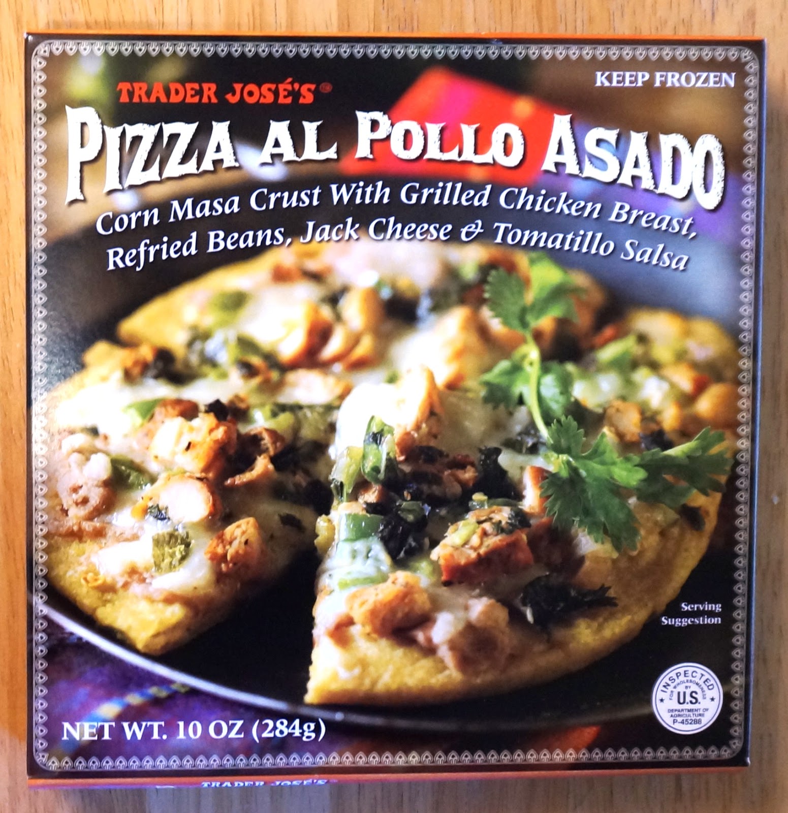 Exploring Trader Joe's: Trader Joe's Pizza Al Pollo Asado