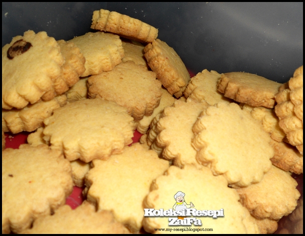 Biskut Snow Almond ~ ::Koleksi Resepi::
