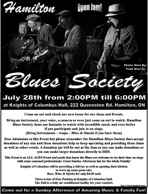 Greater Hamilton Musician: Open Jam, Hamilton Blues Society, All ...