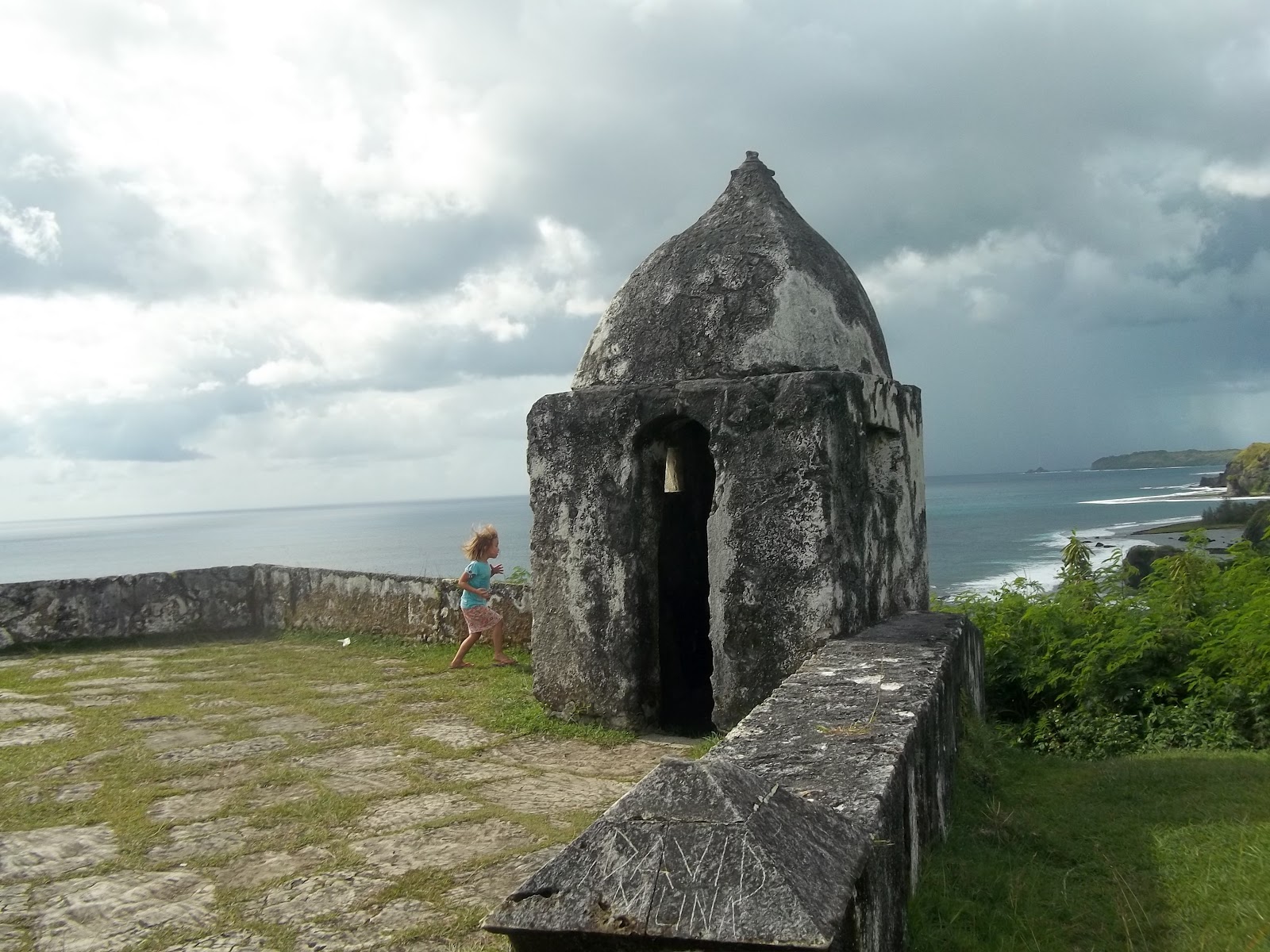 tipping guam over: Magellan's landing