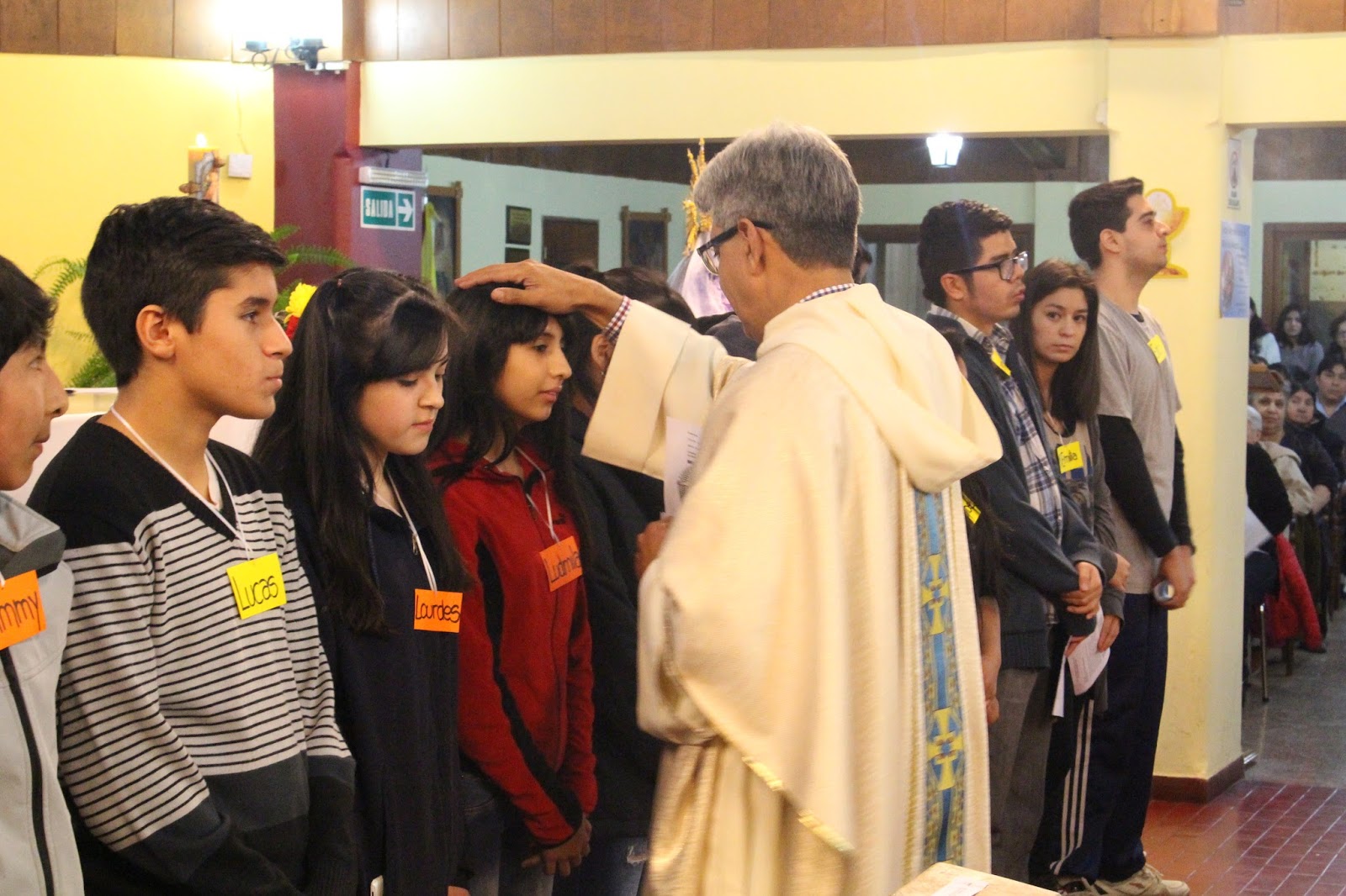 Parroquia María Auxiliadora: Se realizó el rito de admisión a los ...