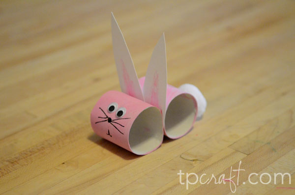 TPcraft.com: Cute Little Bunny Toilet Paper Roll
