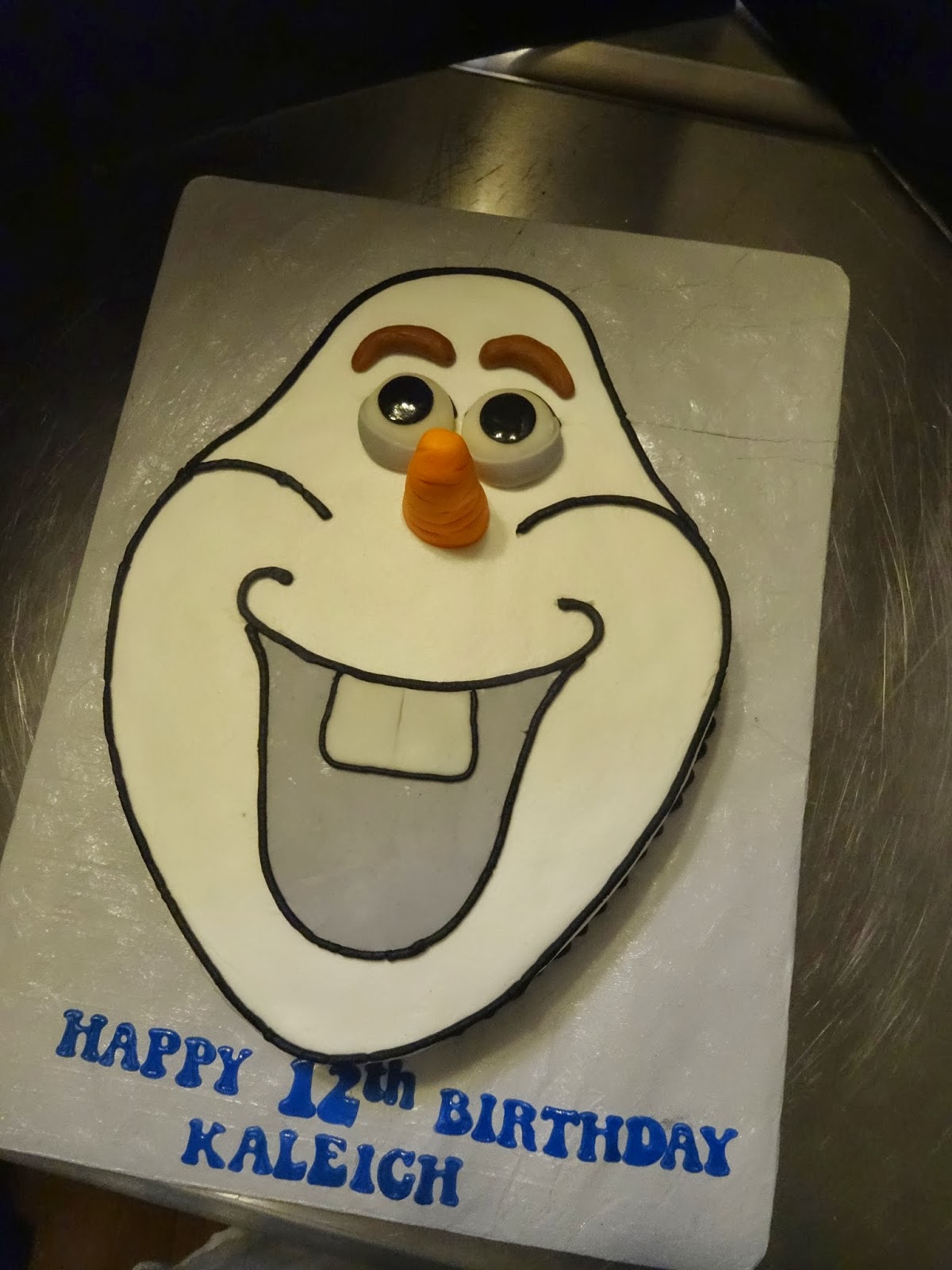 Cakes by Paula: Frozen's Olaf