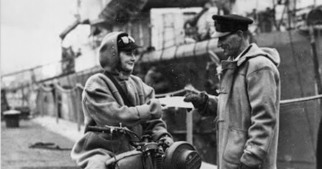 The Wrens: Female Dispatch Riders in WWII ~ Riding Vintage