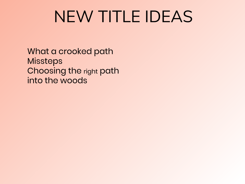 Charlize @ Panmure Bridge School: Imaginative Recount | Tree