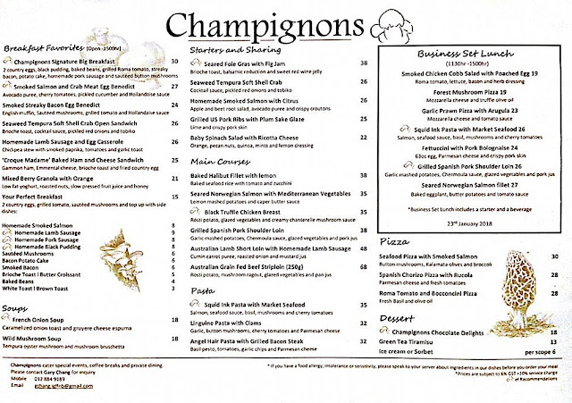 Follow Me To Eat La - Malaysian Food Blog: Champignons At Oasis Square ...